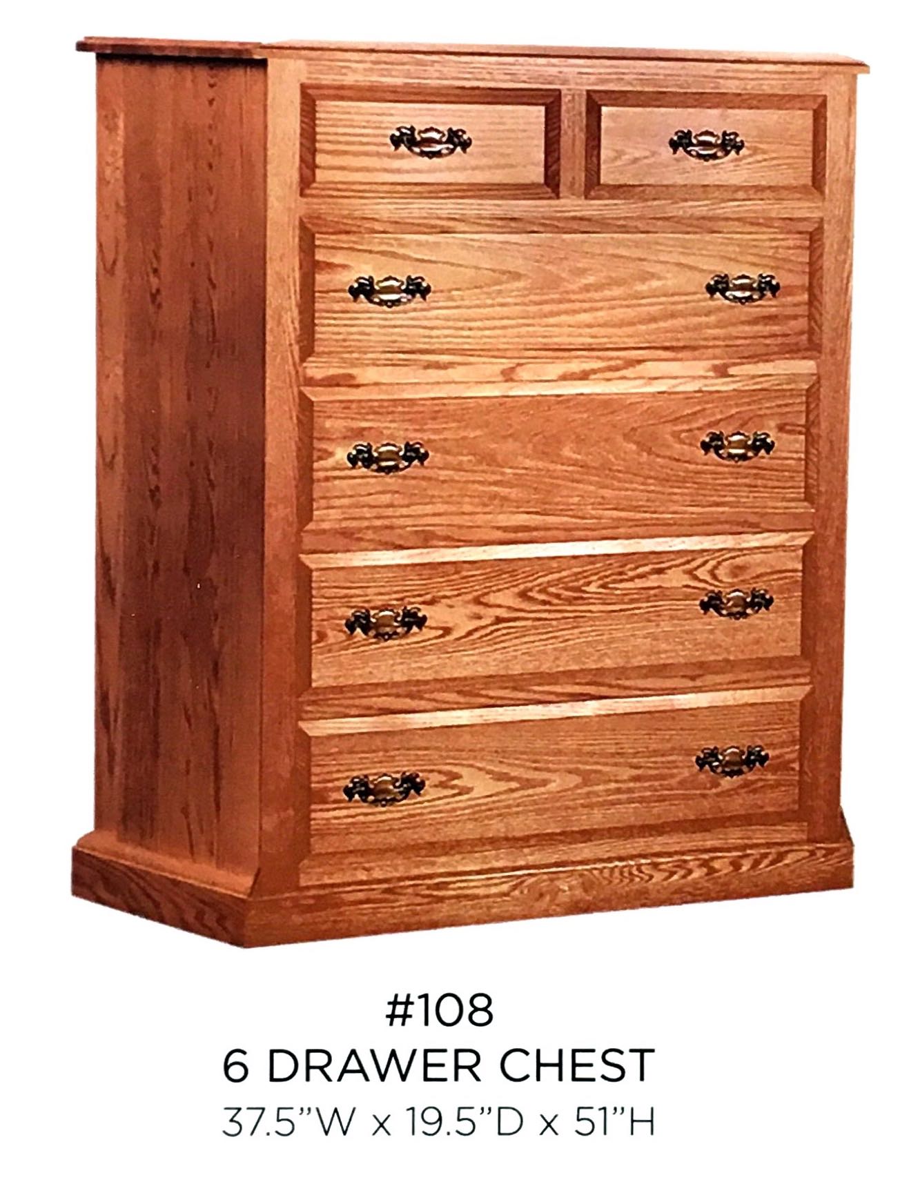Traditional Chest Of Drawers - Amish Traditions