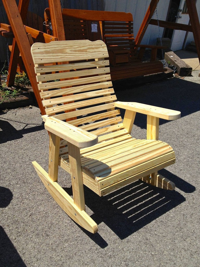 High Back Rocking Chair - Amish Traditions