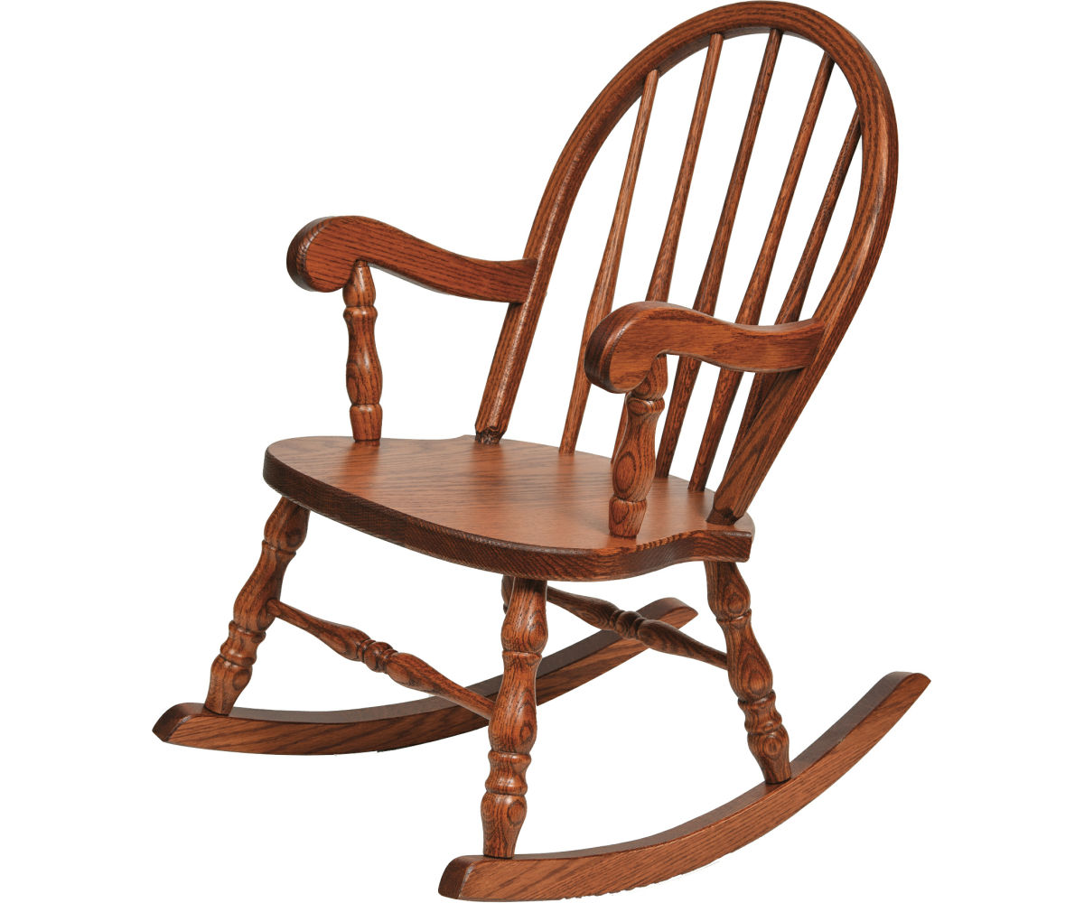 Sunburst Childs Rocking Chair - Amish Traditions