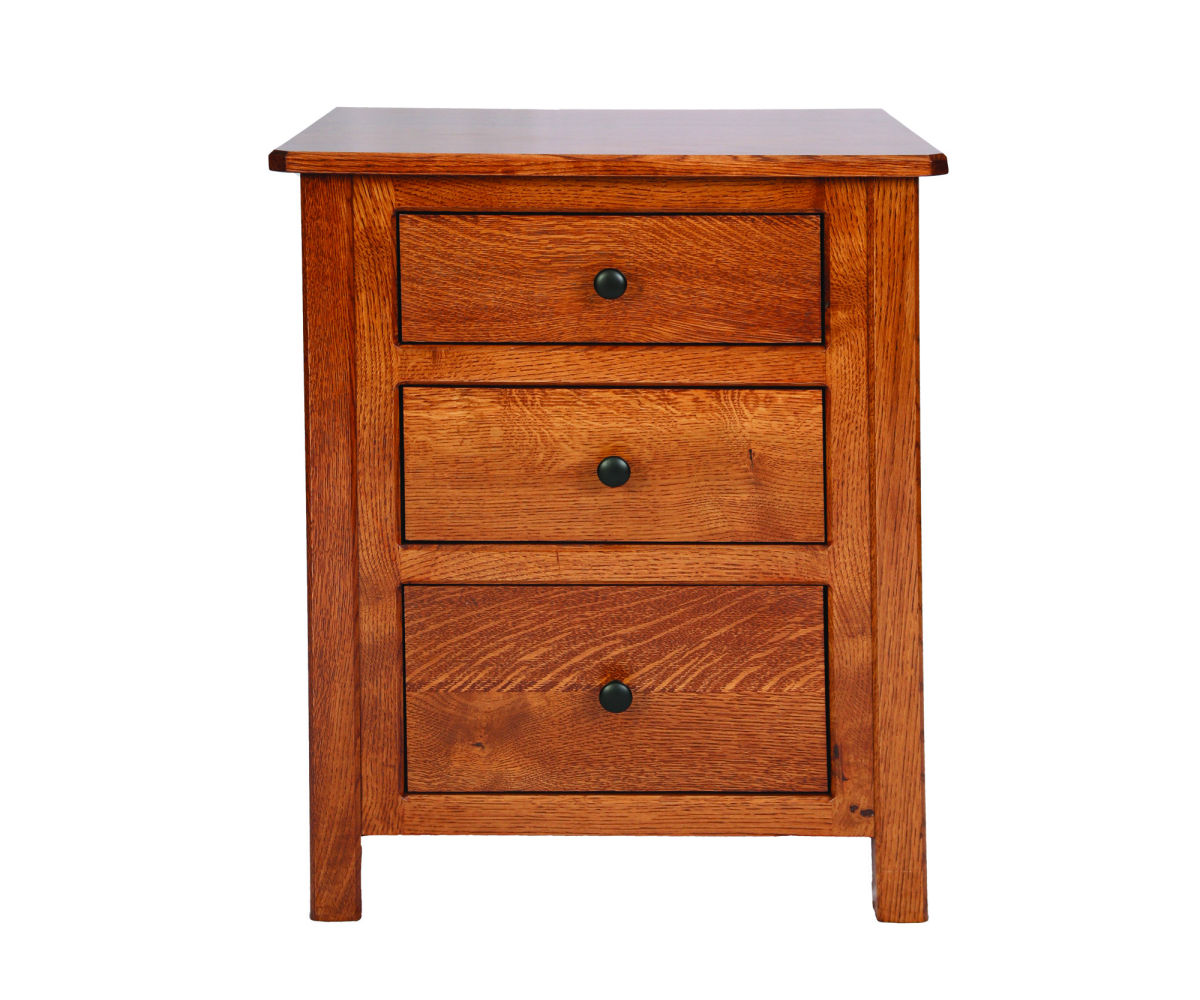 Cornwell 3 Drawer Night Stand – Amish Traditions
