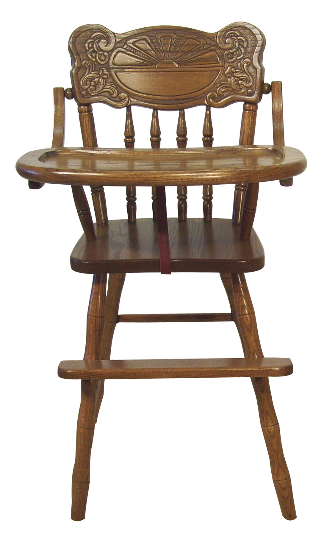 Sunrise Sunburst High Chair - Amish Traditions