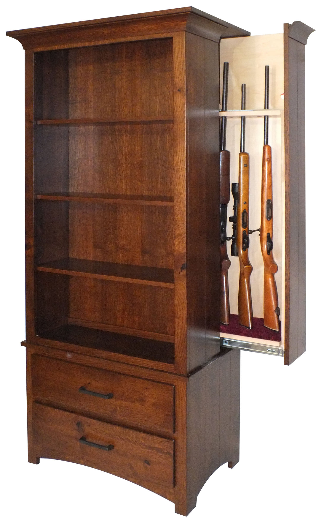 Premium Gun Cabinets & Safe Nightstands - Amish Traditions
