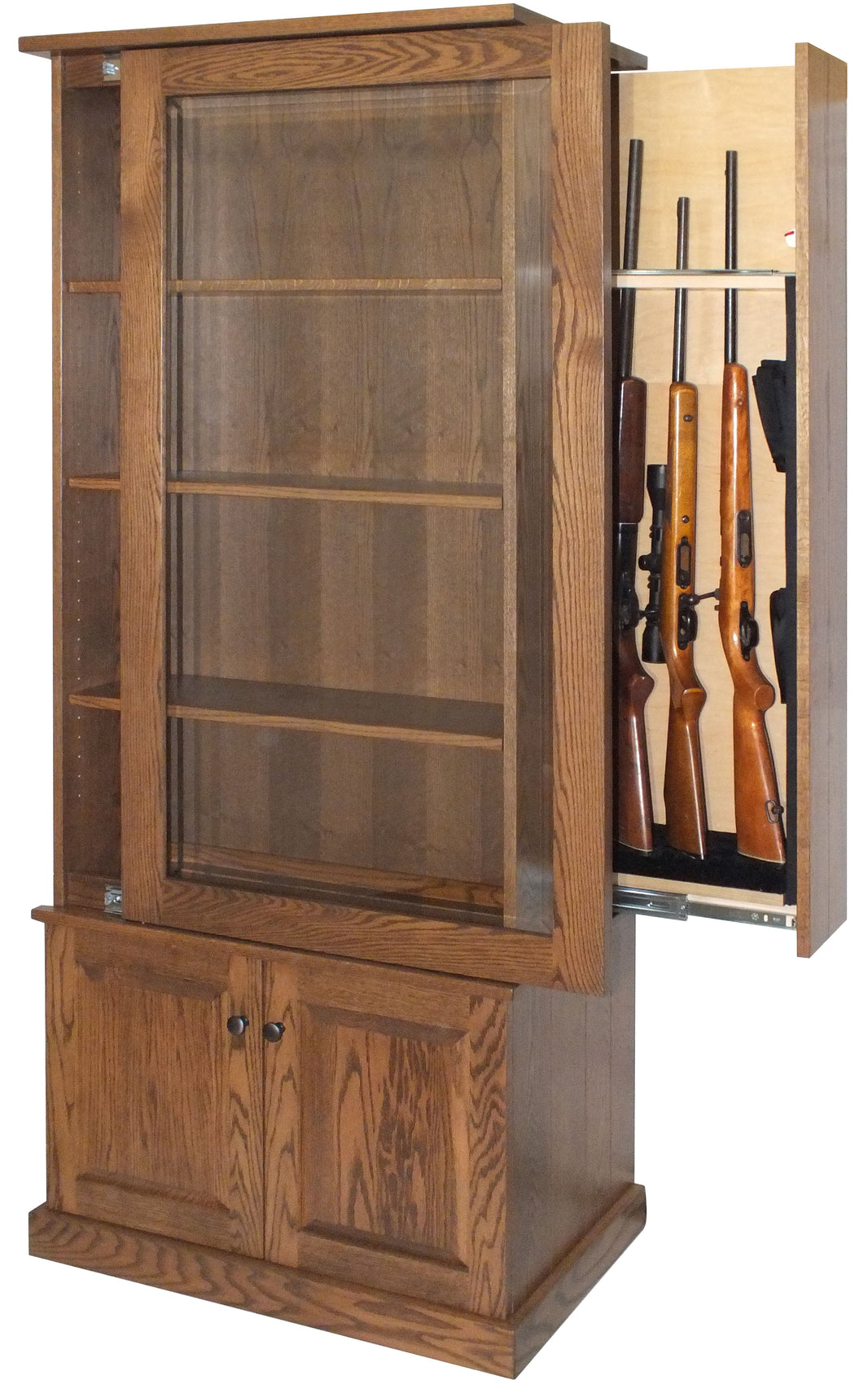 Premium Gun Cabinets & Safe Nightstands - Amish Traditions