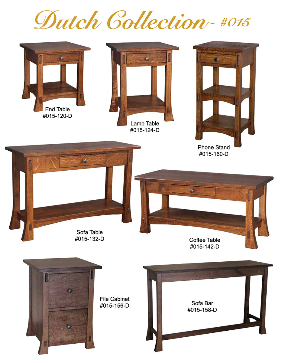 Dutch Small Hutch Topper – Amish Traditions