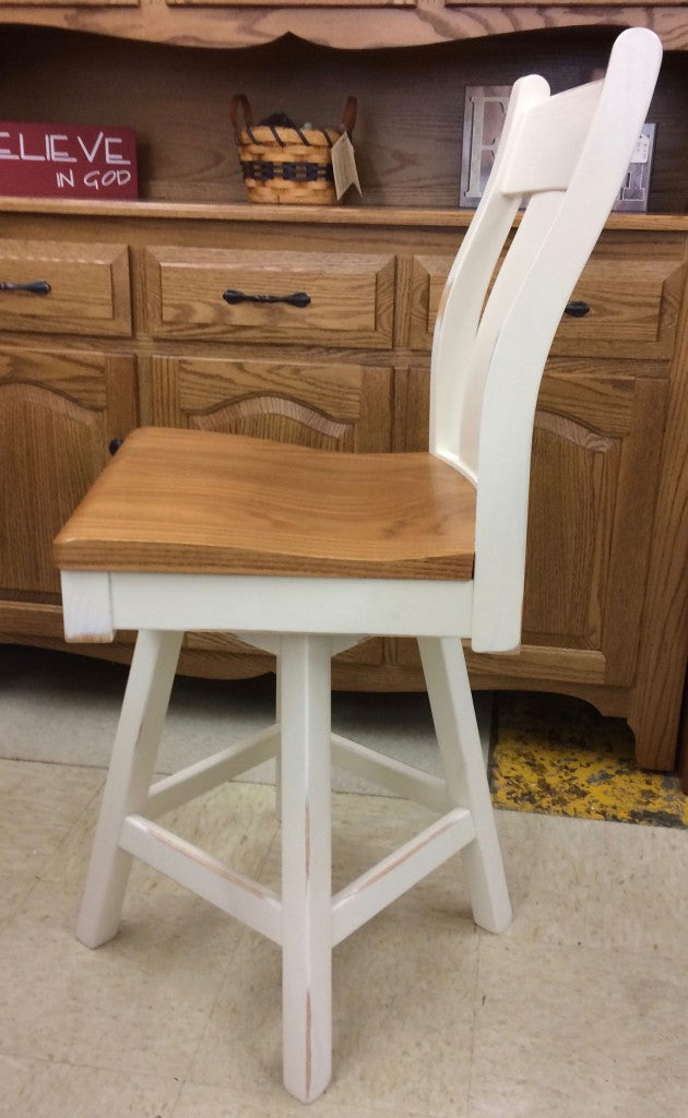 24 Austin Bar Stool - Amish Traditions