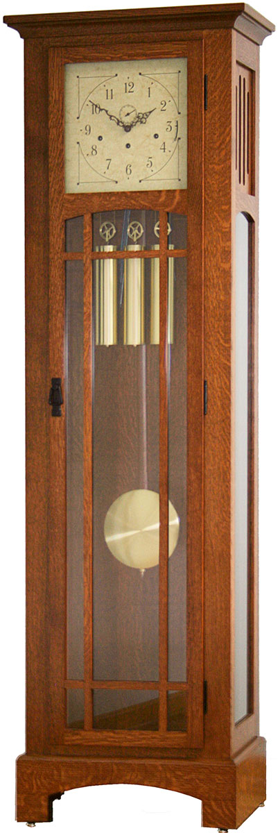 Mission Grandfather Clock – Amish Traditions
