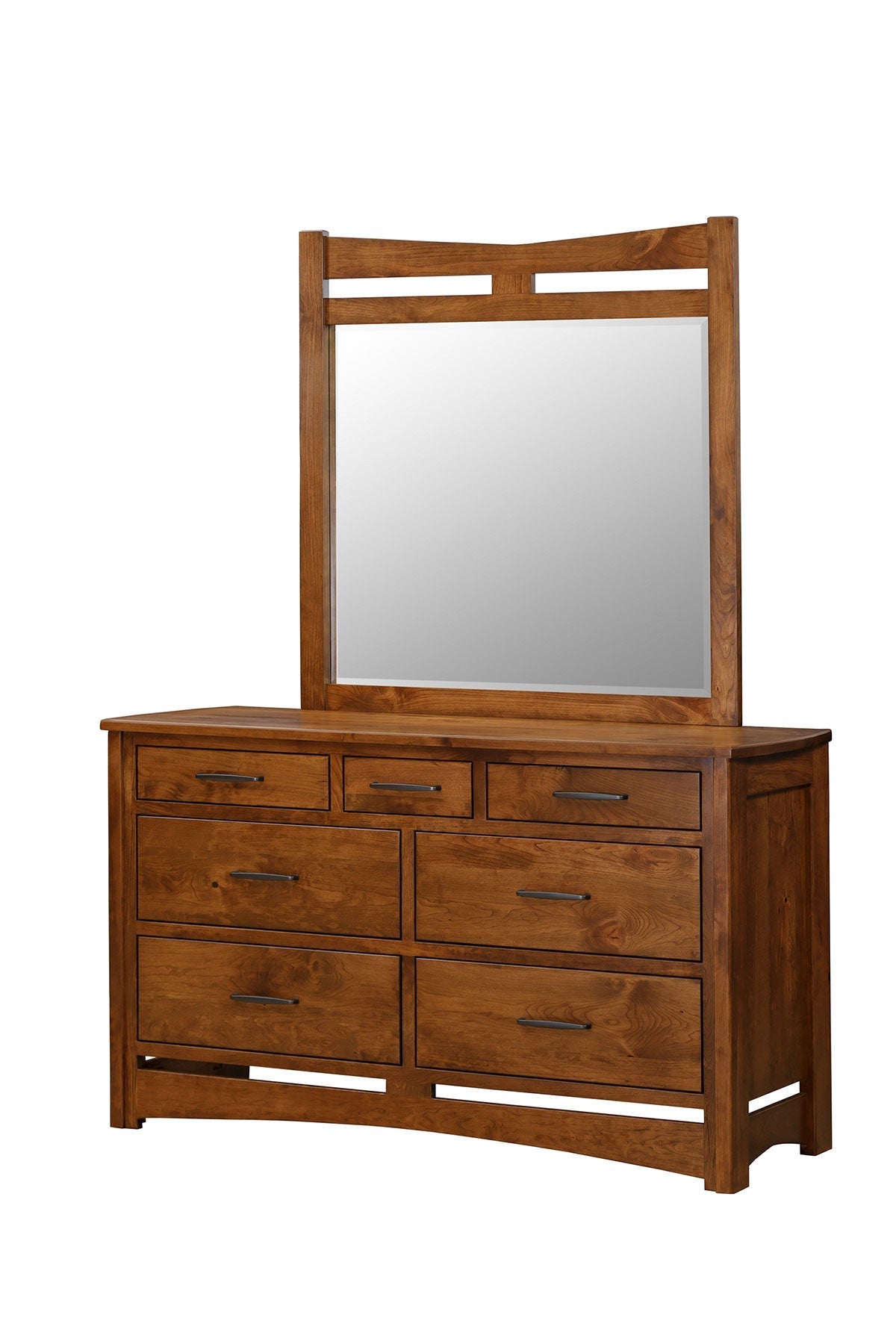 Homestead 64" Dresser with Mirror – Amish Traditions
