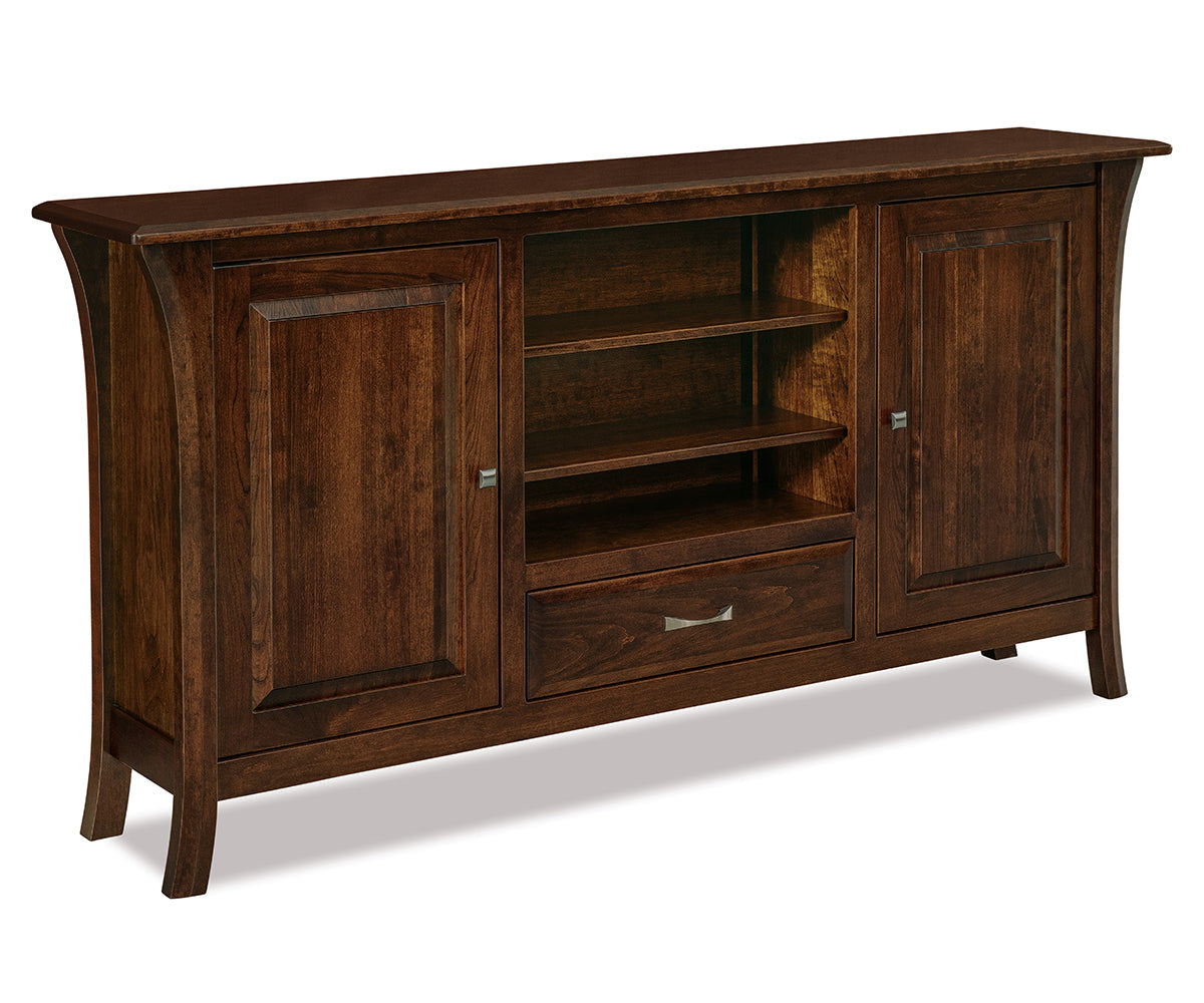 Ensenada 2 Door, 1 Drawer Media Stand – 64"W – Amish Traditions
