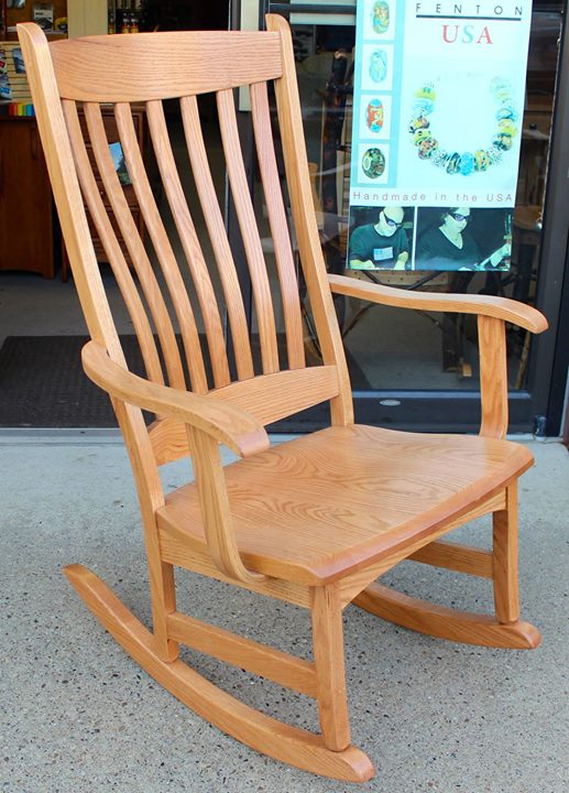 High Back Rocker – Amish Traditions