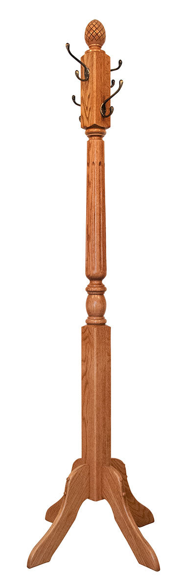 Fluted Coat Tree – Amish Traditions
