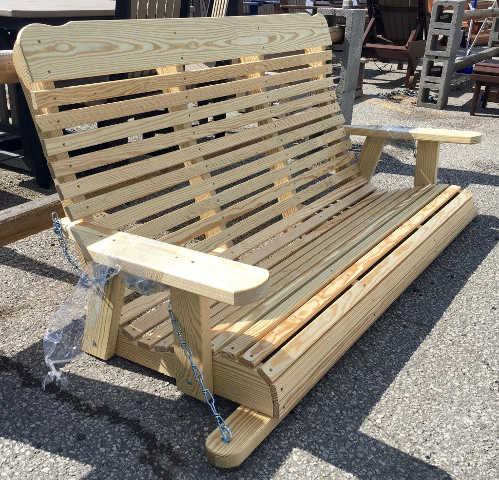 5′ High Back Swing – Amish Traditions