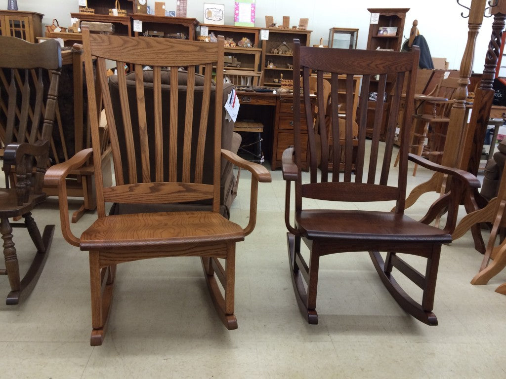 High Back Rocker 3 - Amish Traditions