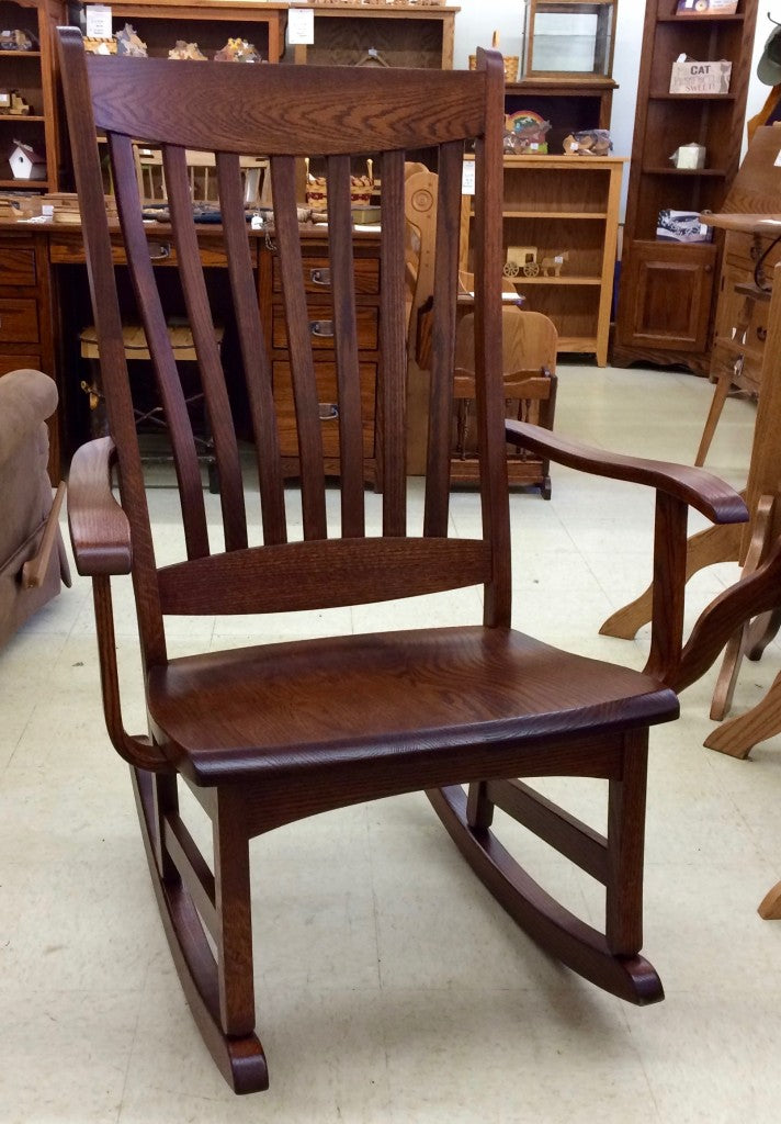 High Back Rocker 3 - Amish Traditions