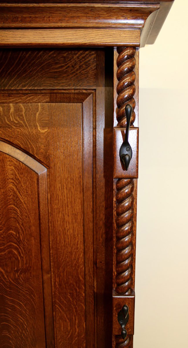 Rope Twist Hall Seat - Amish Traditions