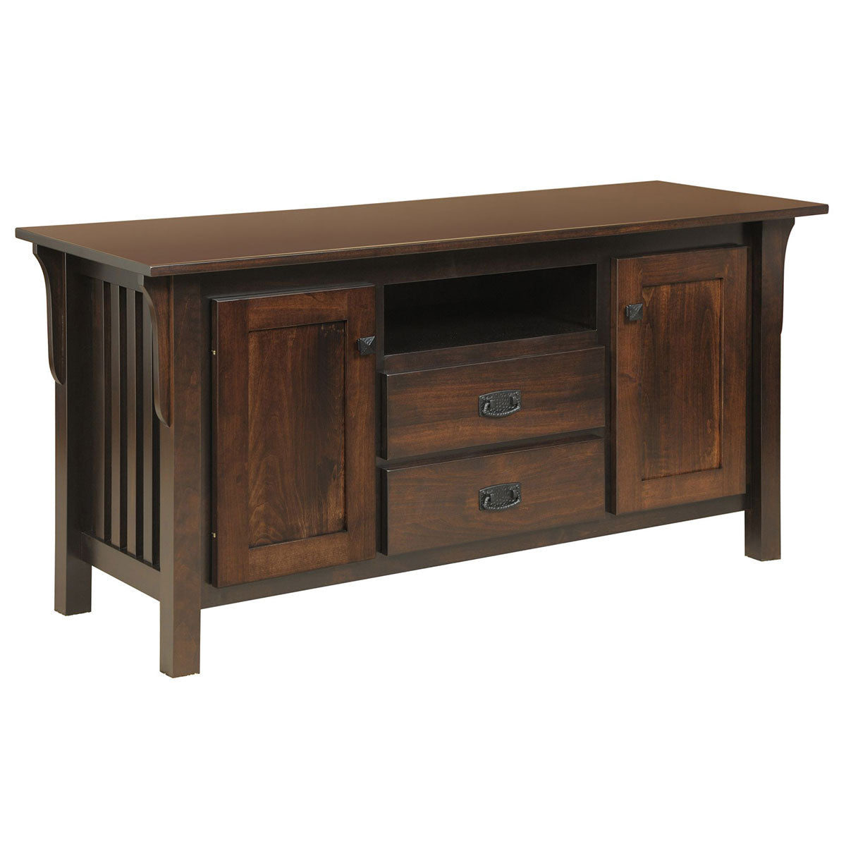 Mission Deluxe 56" TV Stand – Amish Traditions