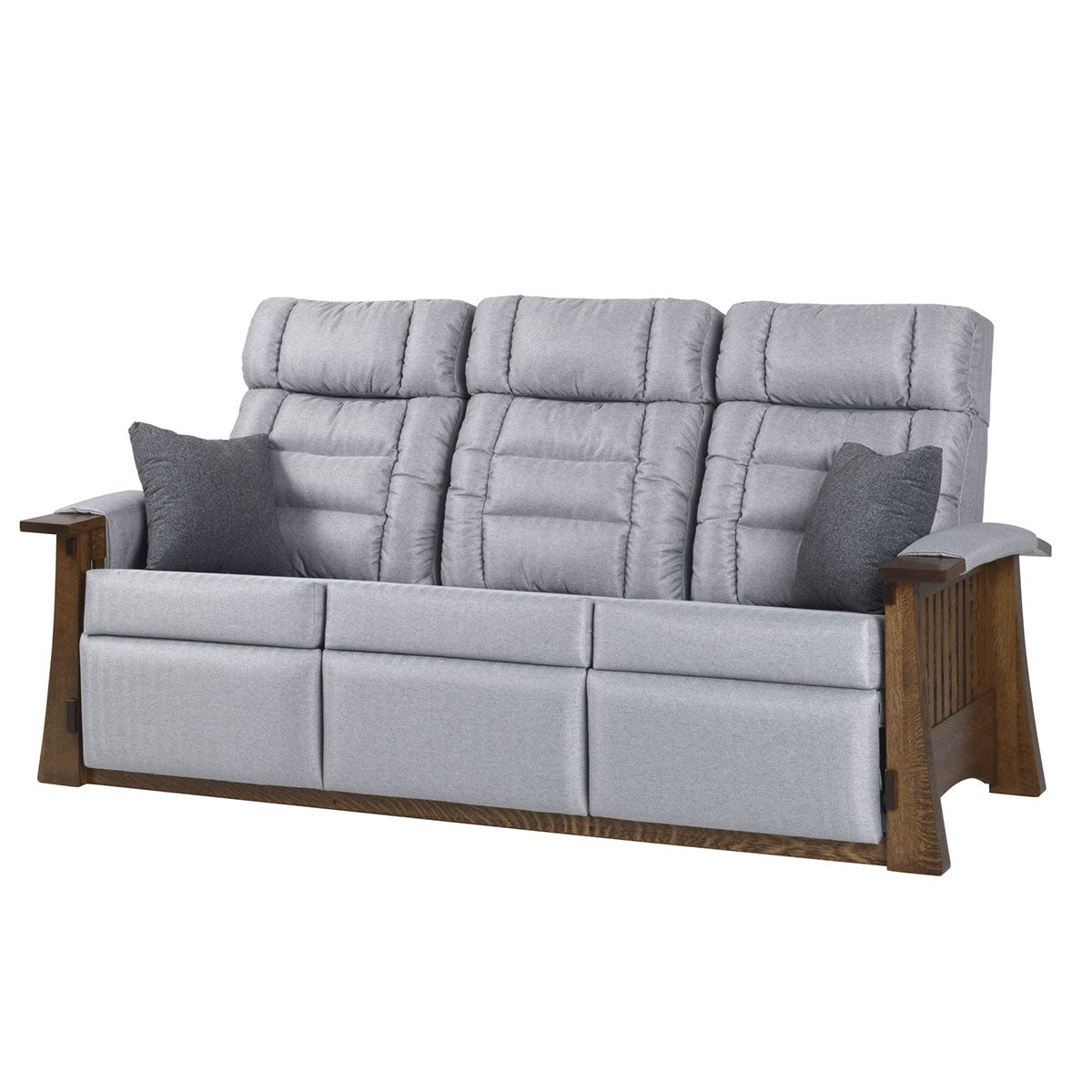 Craftsman Mission Recliner Sofa – Amish Traditions