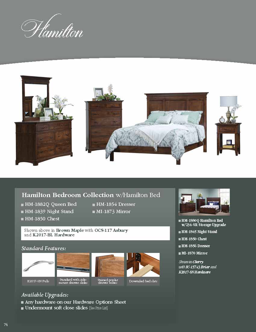 Hamilton Night Stand – Amish Traditions