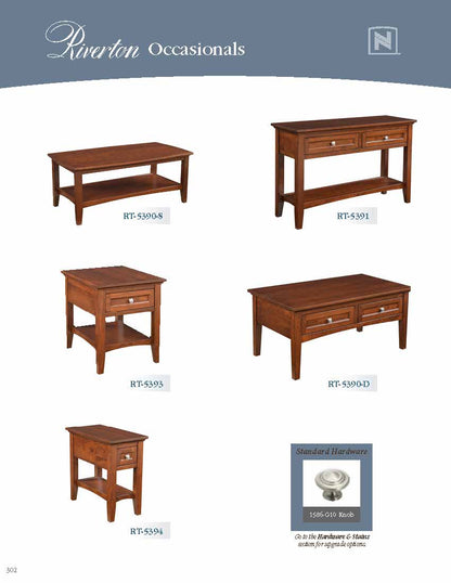 Riverton Chair Table w/1 Drawer – Amish Traditions