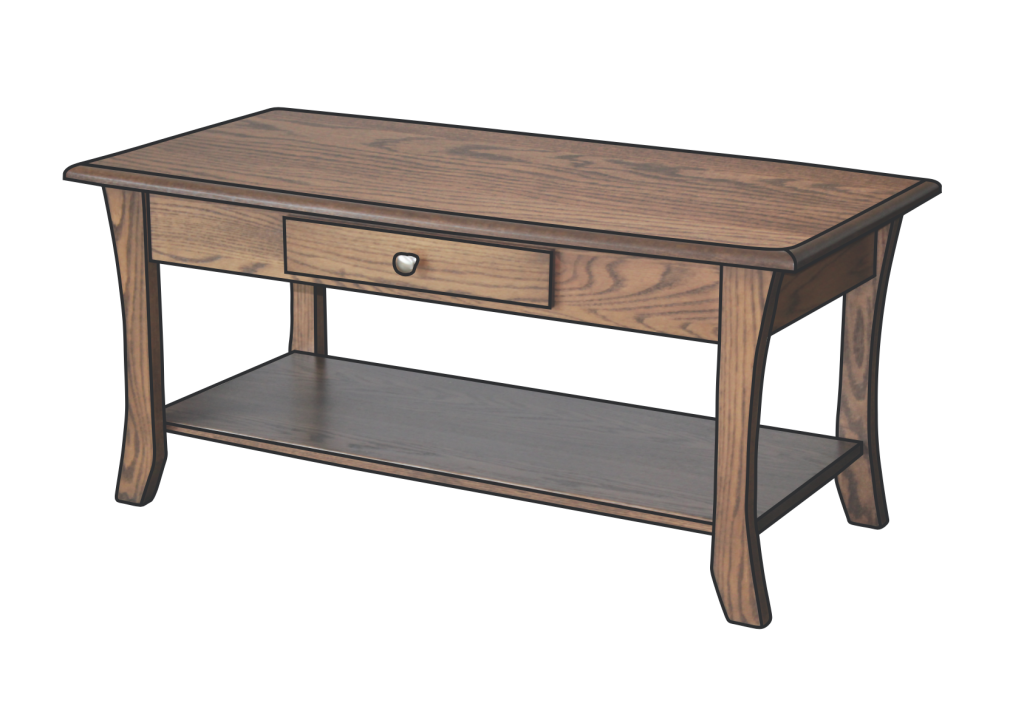 Roseberry 42 Coffee Table - Amish Traditions