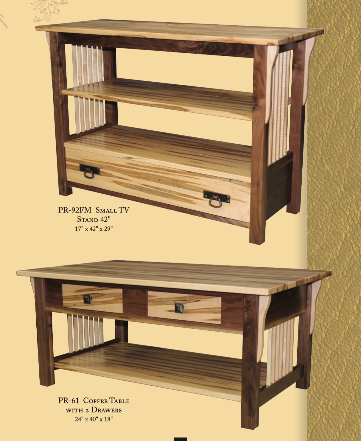 Prairie Mission 40 Coffee Table - Amish Traditions