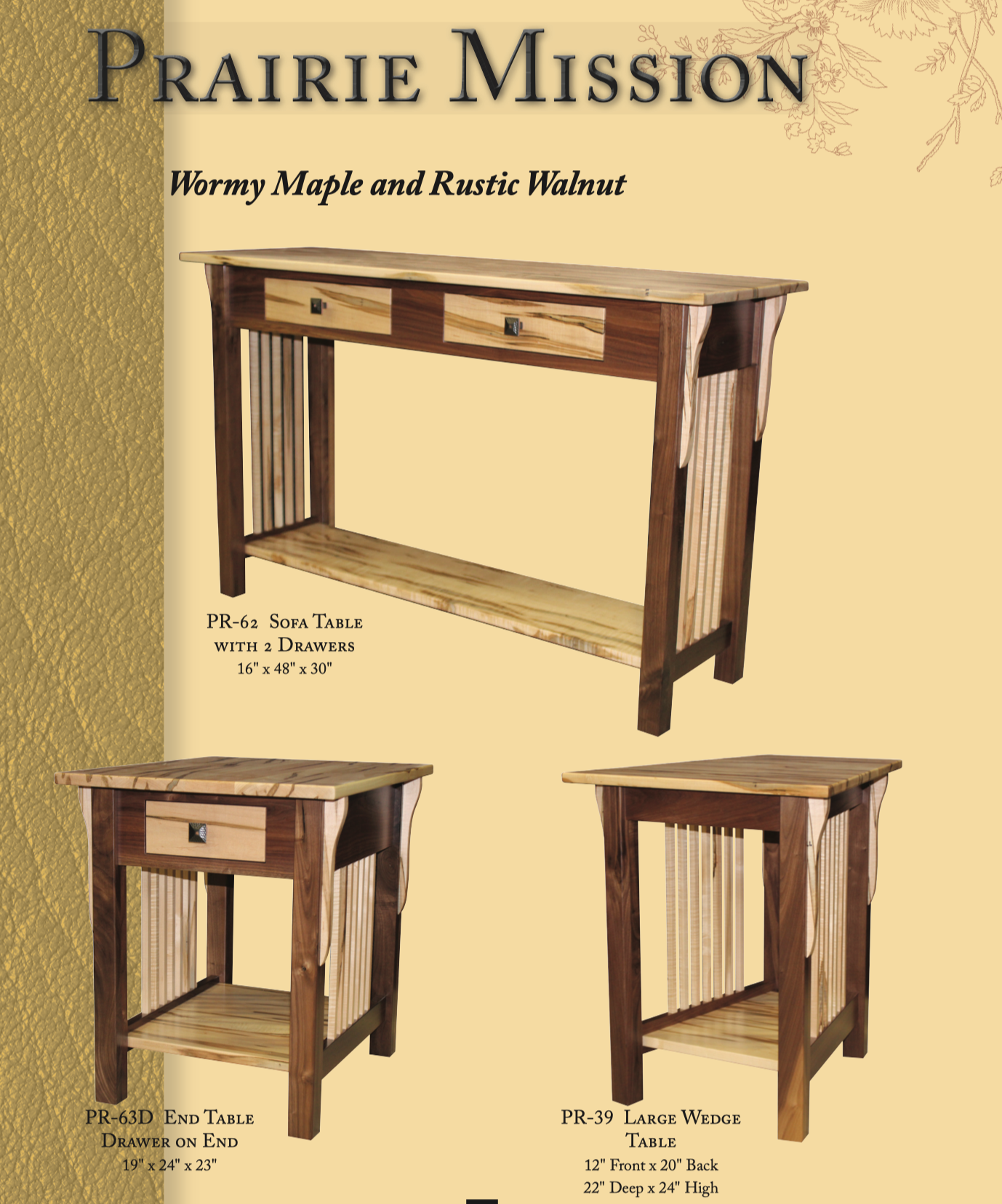 Mission Phone Stand – Amish Traditions